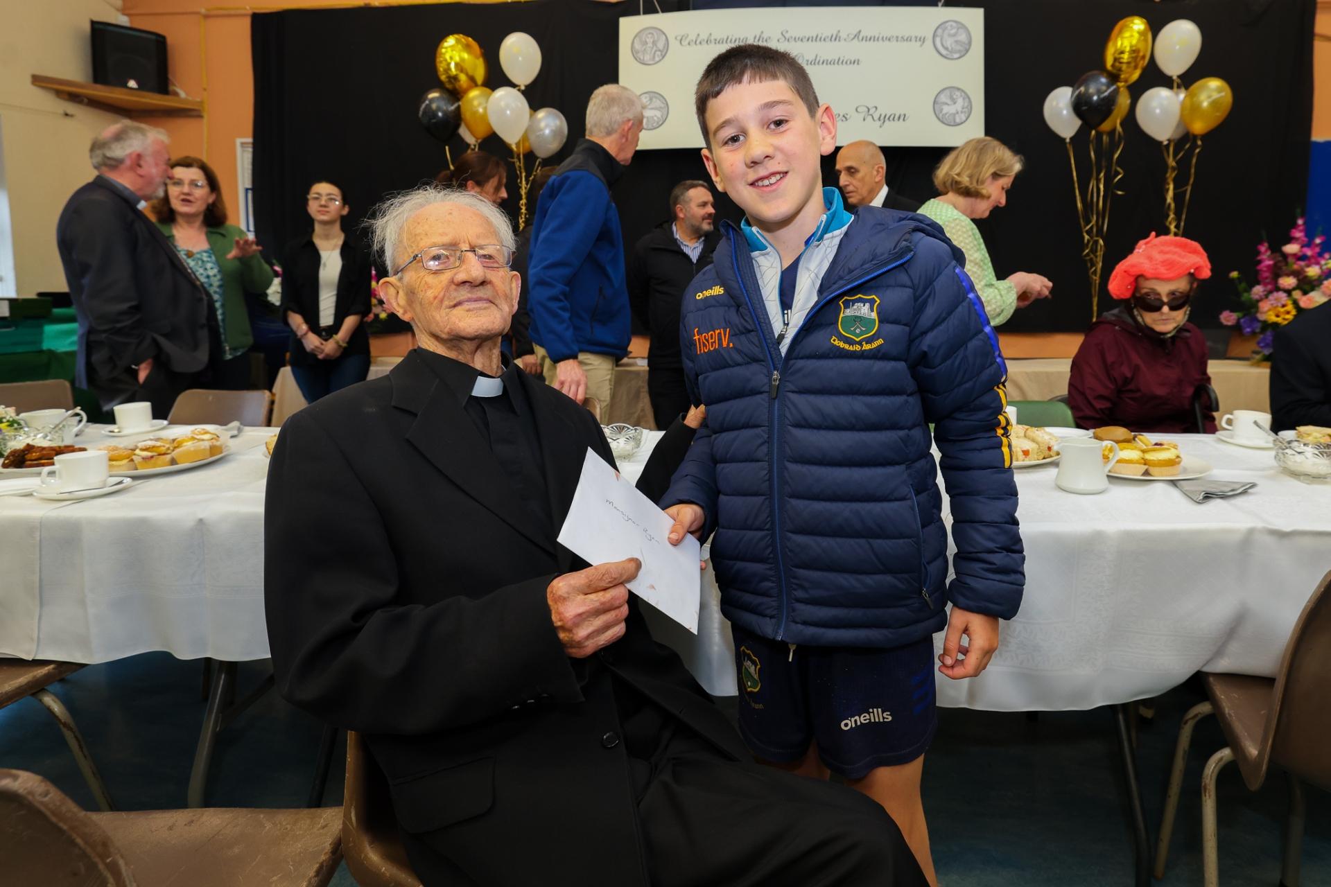 IN PICTURES: Popular Monsignor James Ryan has celebrated 70 years of ...