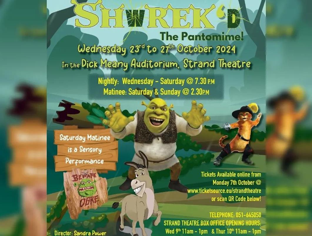 shrek pantomime