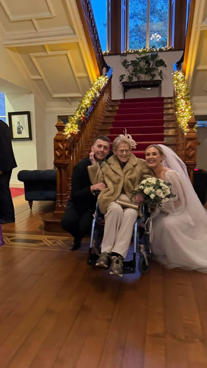 PICTURES: What a way to end the year! Tipp man weds with beloved granny ...