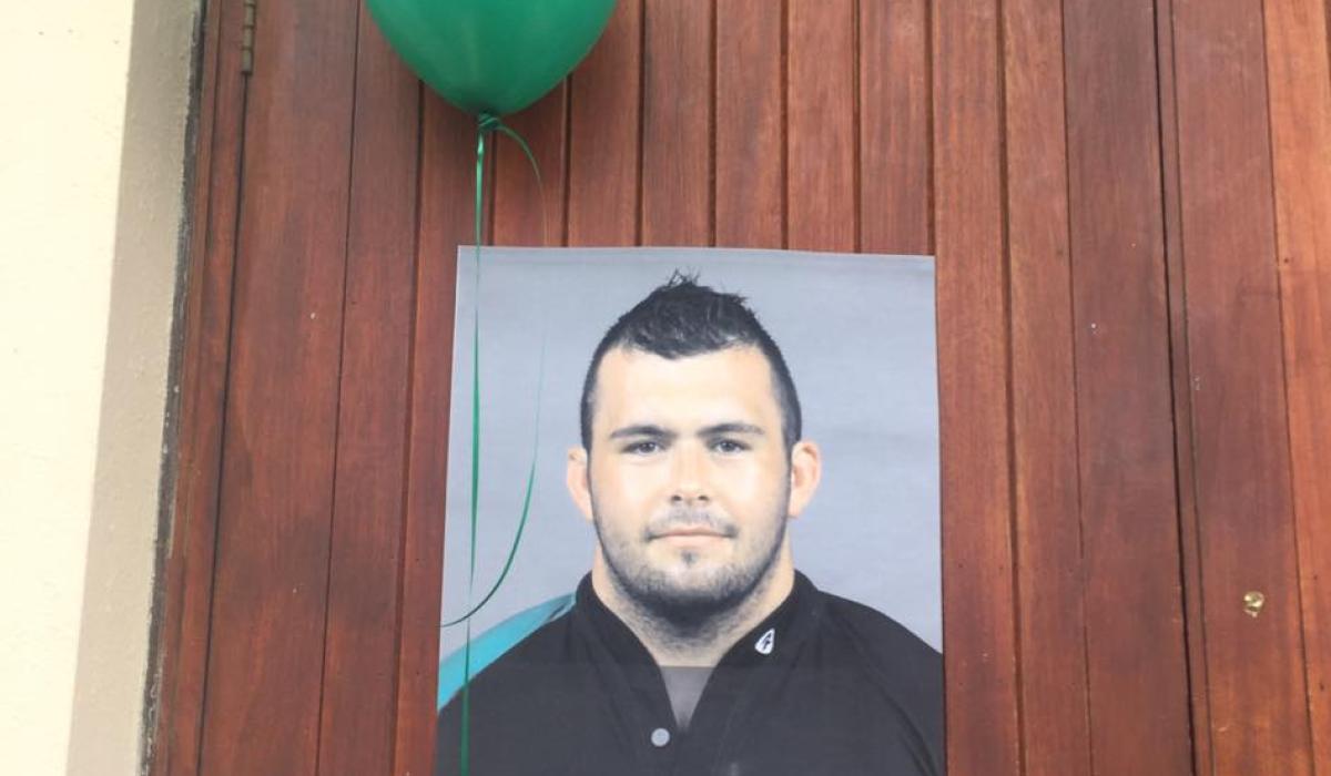 Heroes welcome: Rugby star JP Cooney returns to his alma mater in ...