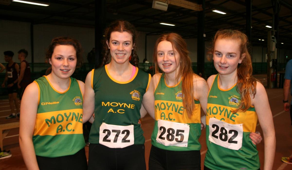 Medal glory for Moyne AC at Munster Junior, Senior & Masters Indoor ...