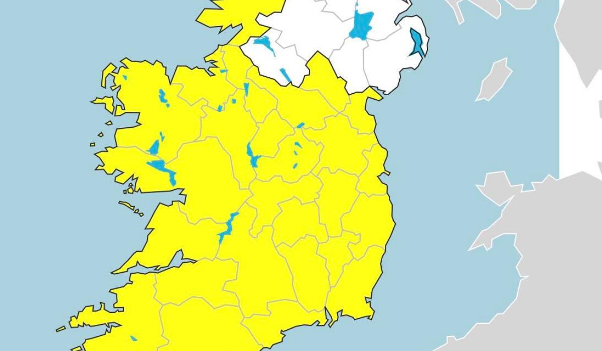 UPDATE: New weather warning issued for Tipperary with rain and strong ...