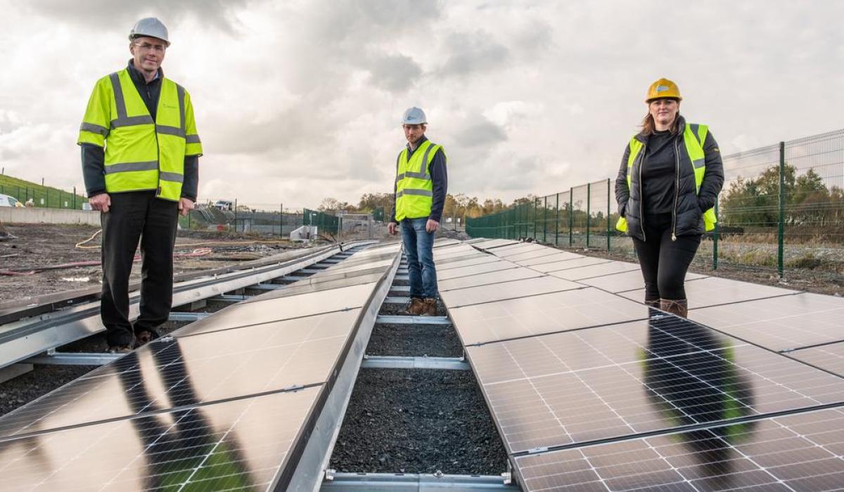 Here comes the sun at Tipperary landfill solar farm - Tipperary Live