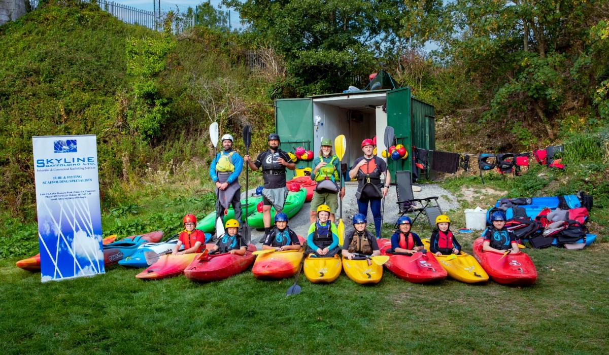 Skyline Scaffolding donates €1,500 to the Cahir Ardfinnan Kayak and ...