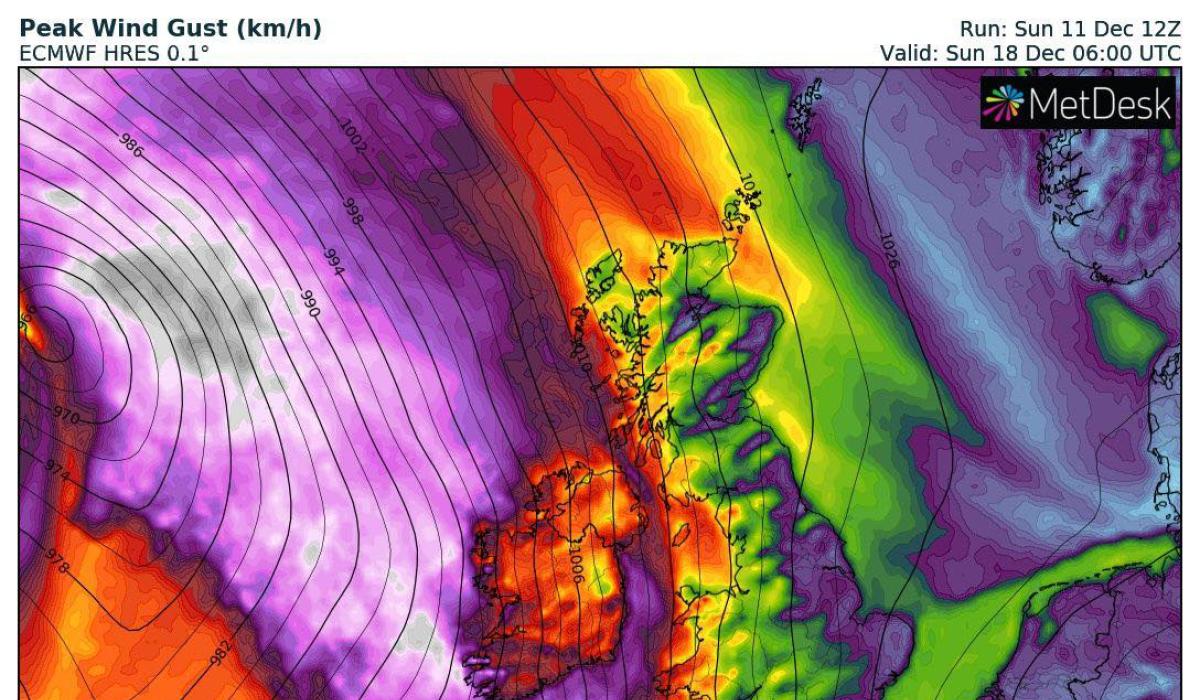ALERT: Long range forecast shows the cold spell coming to a wet and ...