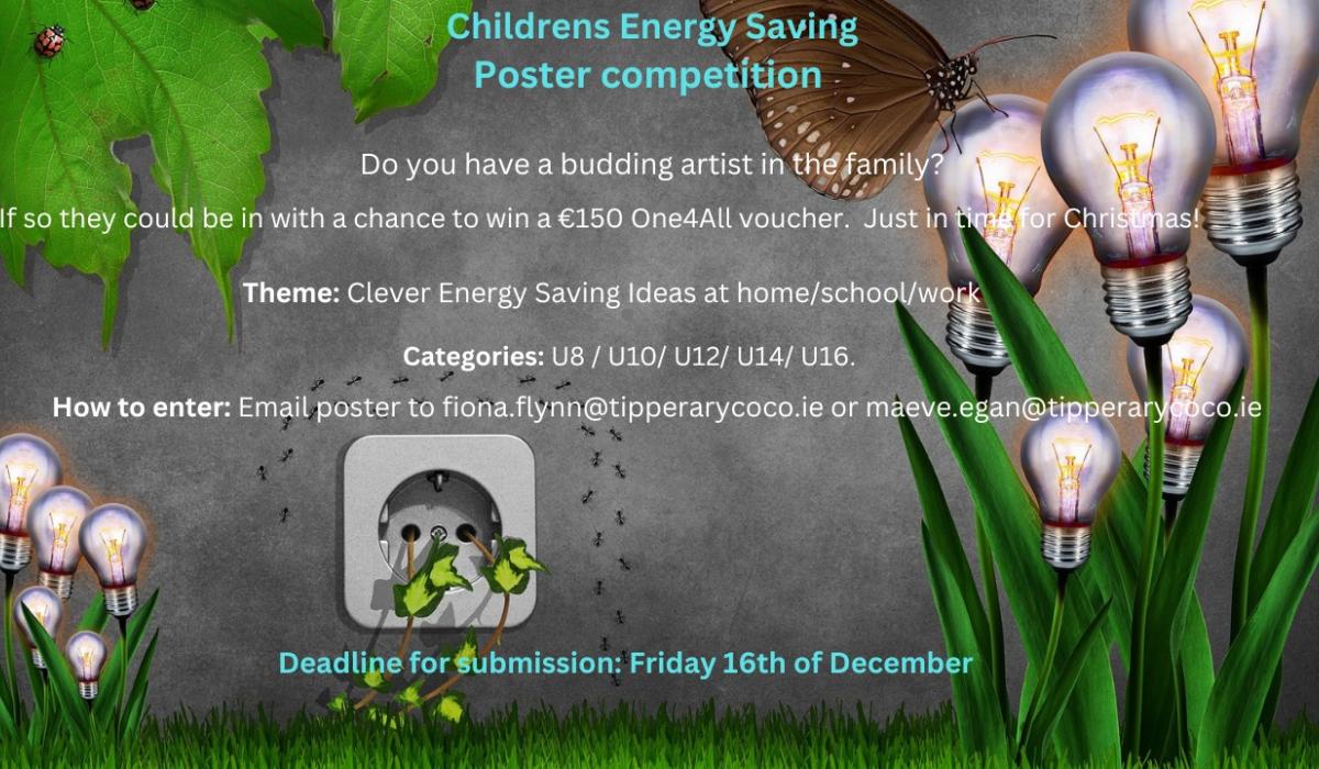 Budding Tipperary artists invited to enter childrens energy saving poster competition ...