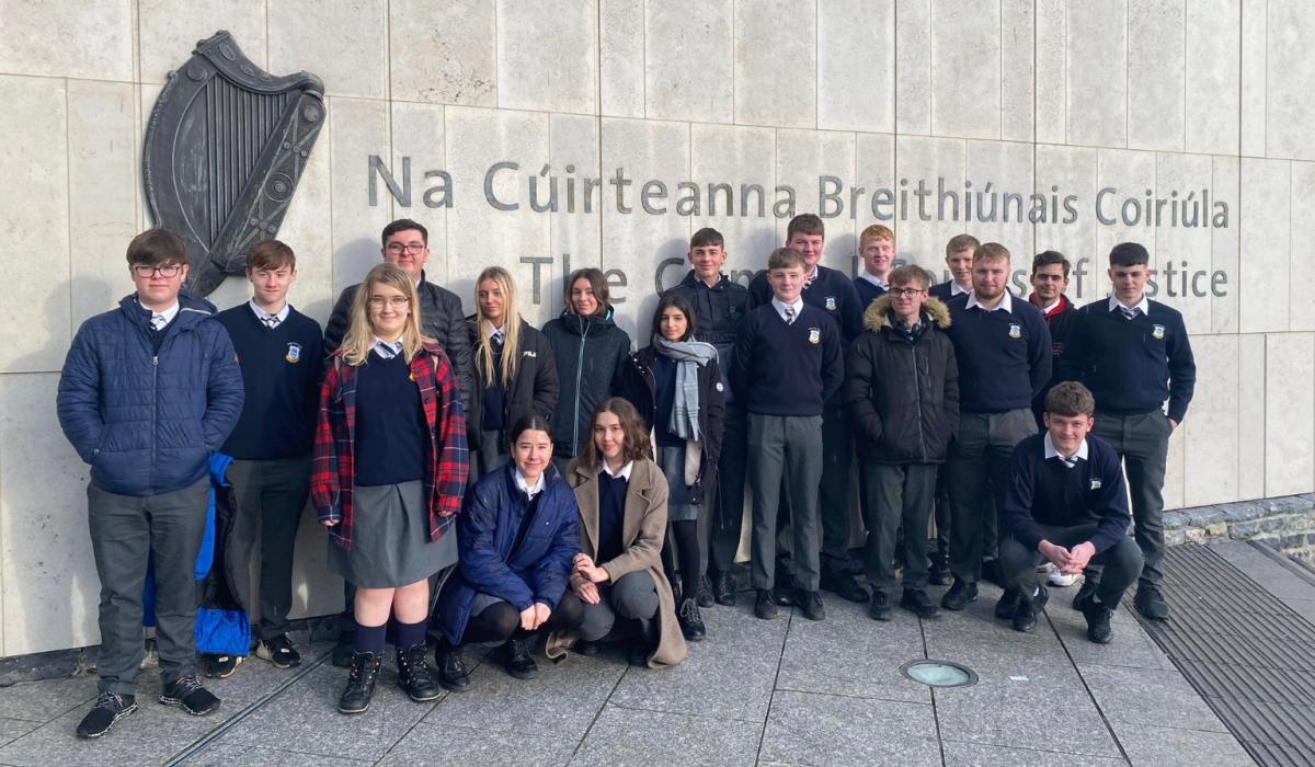 Coláiste Mhuire students visit Criminal Courts of Justice in Dublin - Tipperary Live
