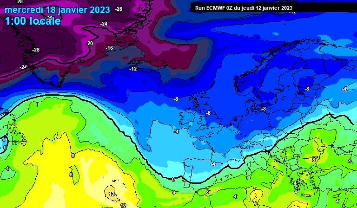 Met Éireann's five-day forecast predicts serious cold snap with falls ...