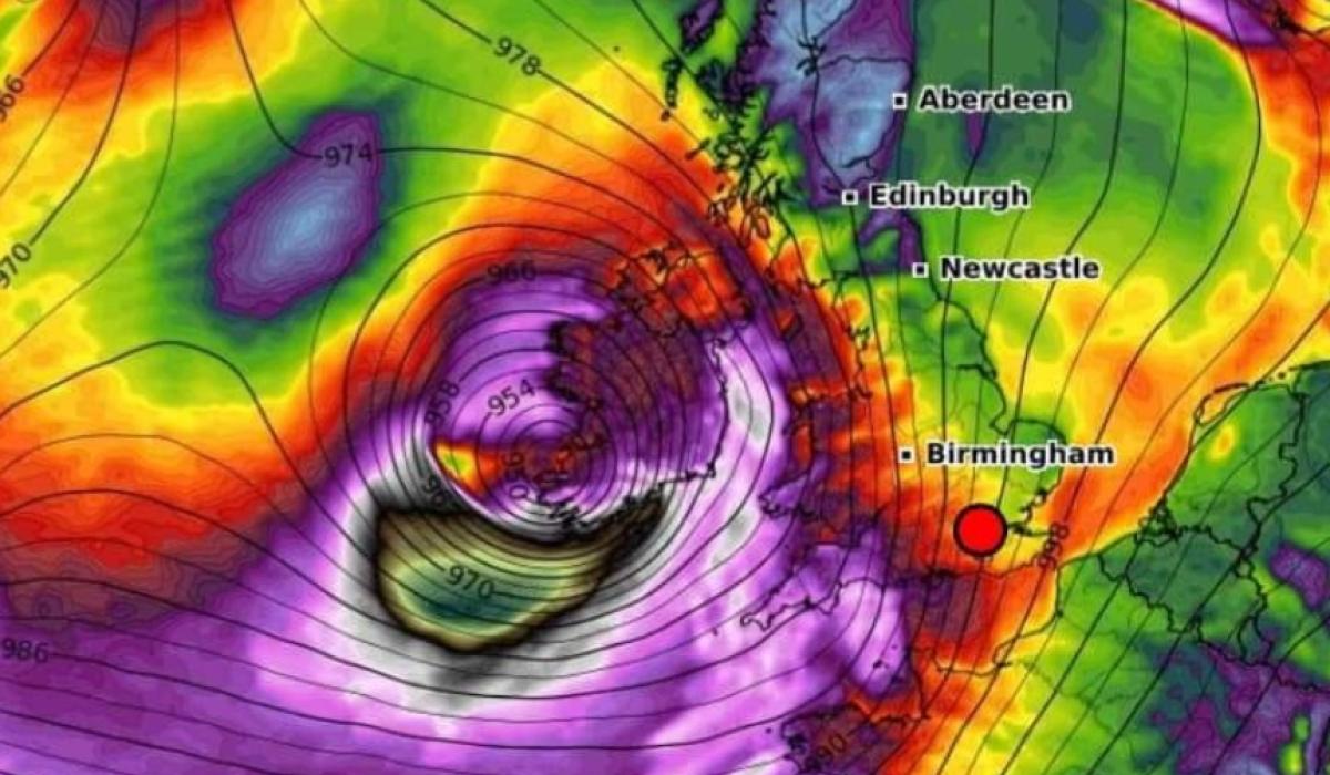 Ireland on storm alert as experts track 'truly massive' bomb cyclone ...