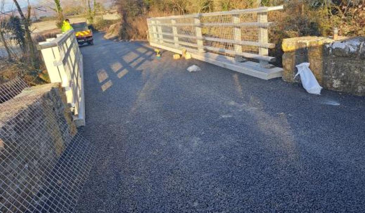 Tipperary bridge opens to traffic after reconstruction work was carried ...