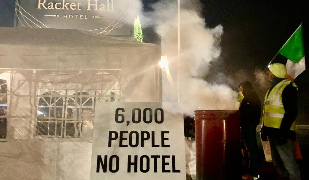 Céad míle fáilte: Tipperary's Racket Hall protests in 162 social media ...