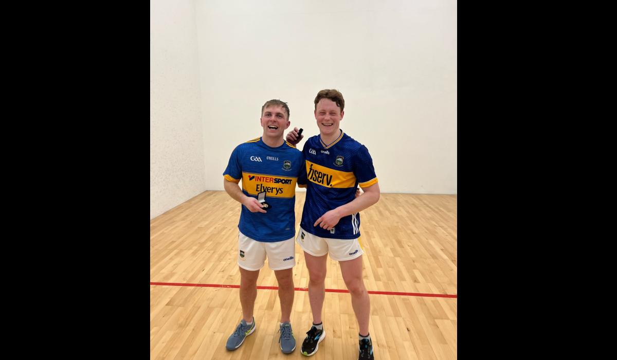 Tipperary duo Jerome Cahill and Colin Ryan win Handball All-Ireland ...