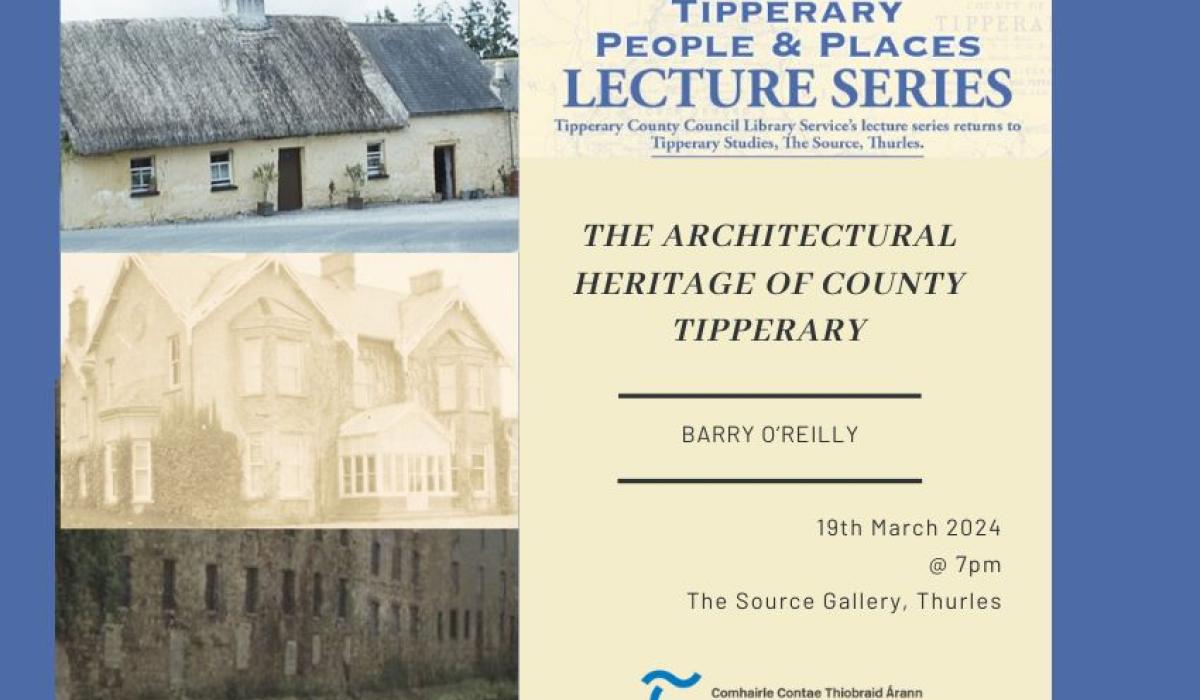 UPDATED: Tipperary People and Places lecture series to look at the ...