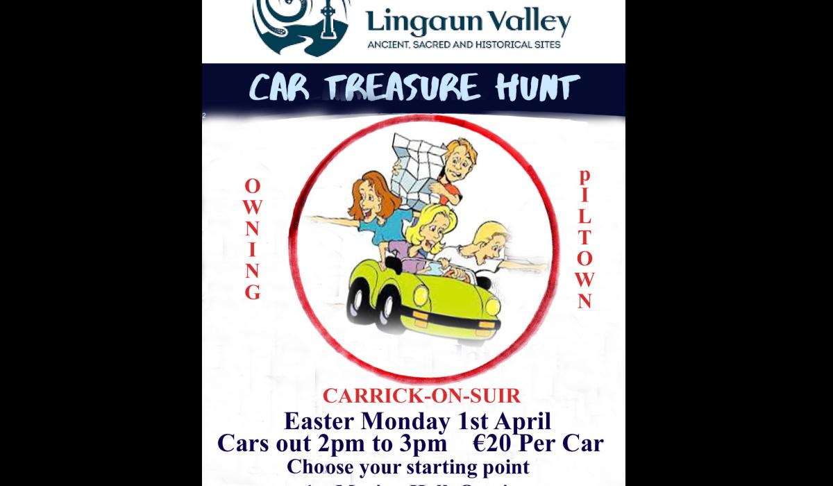 Car park in Tipperary is one of the starting points for car treasure ...