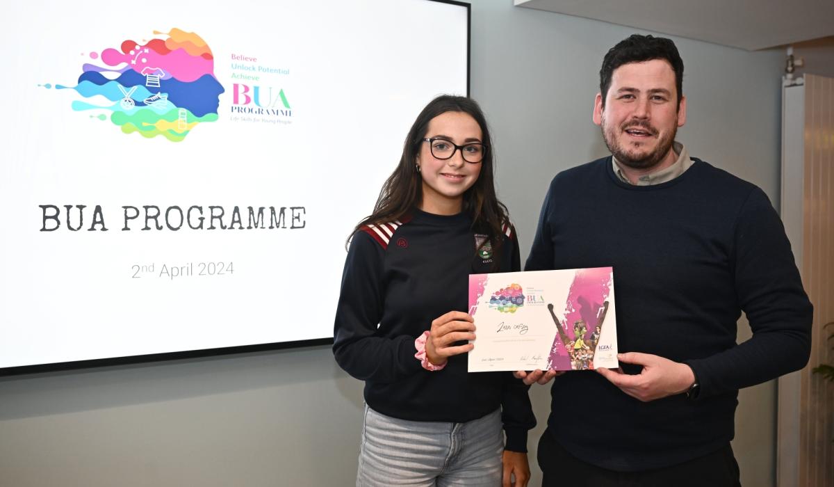 Tipperary's Zara Casey graduates from the 'BUA' programme at Croke Park ...