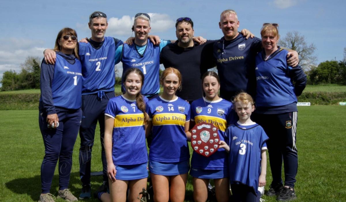 Tipperary U16B camogie team made it a double shield win with an ...
