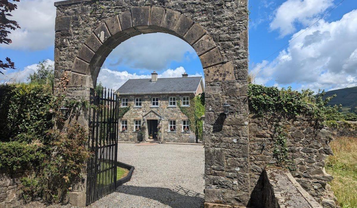 Glenaguile House, with its original arch and 'secret garden' goes on ...