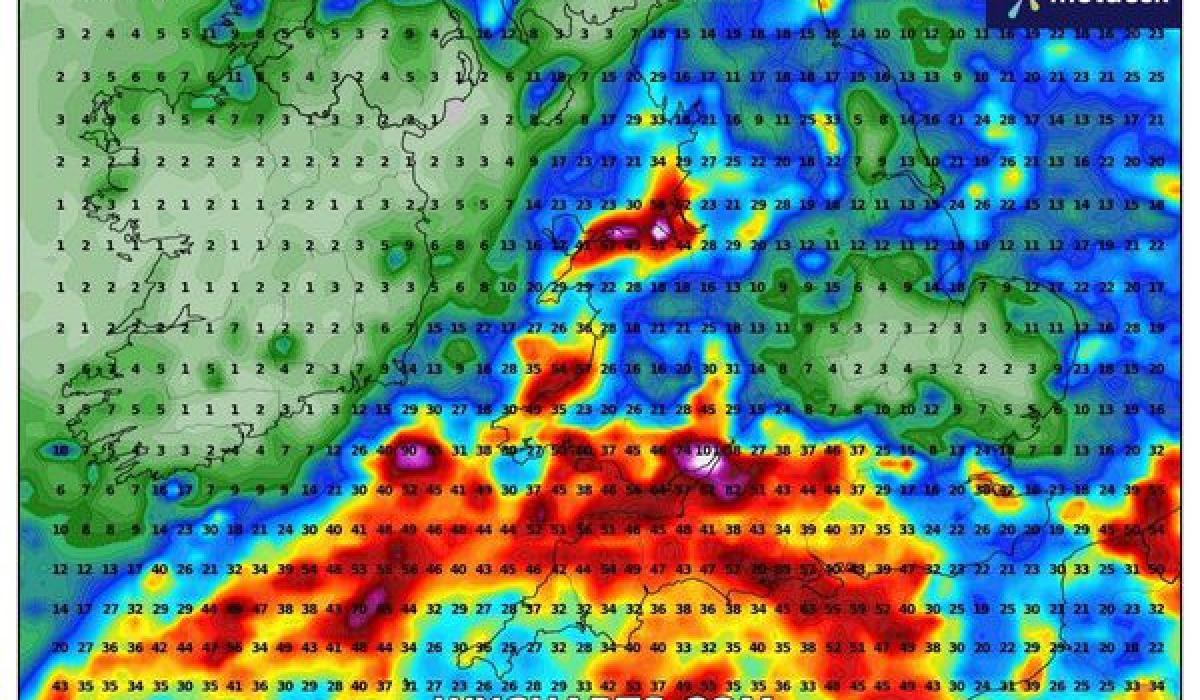 ALERT: Met Éireann's Irish weather forecast for the coming week is in ...