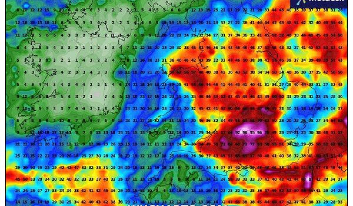 ALERT: Met Éireann's Irish weather forecast for the coming week is in ...