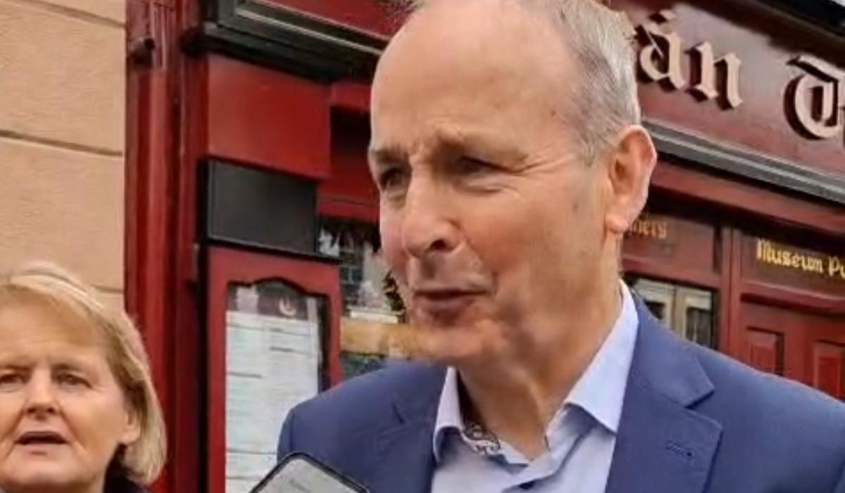 WATCH: 'For God's sake,' Micheál Martin reacts to question about being available to media ...