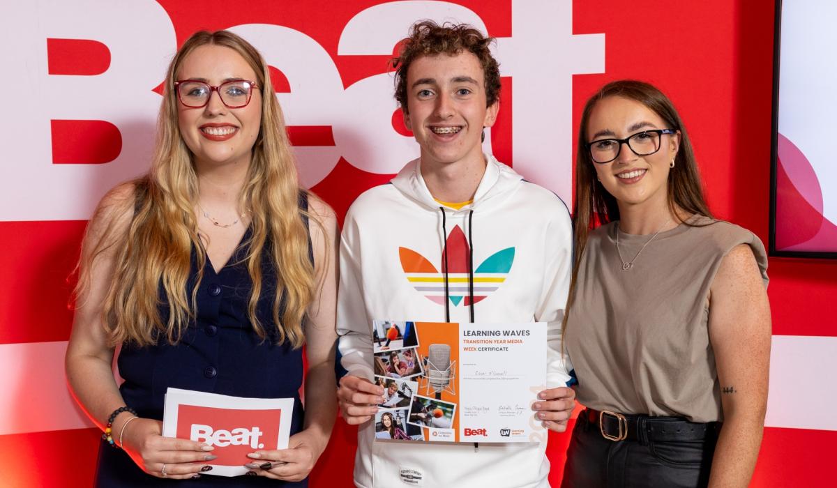 Two Tipperary Transition Year students celebrate successful TY Media ...
