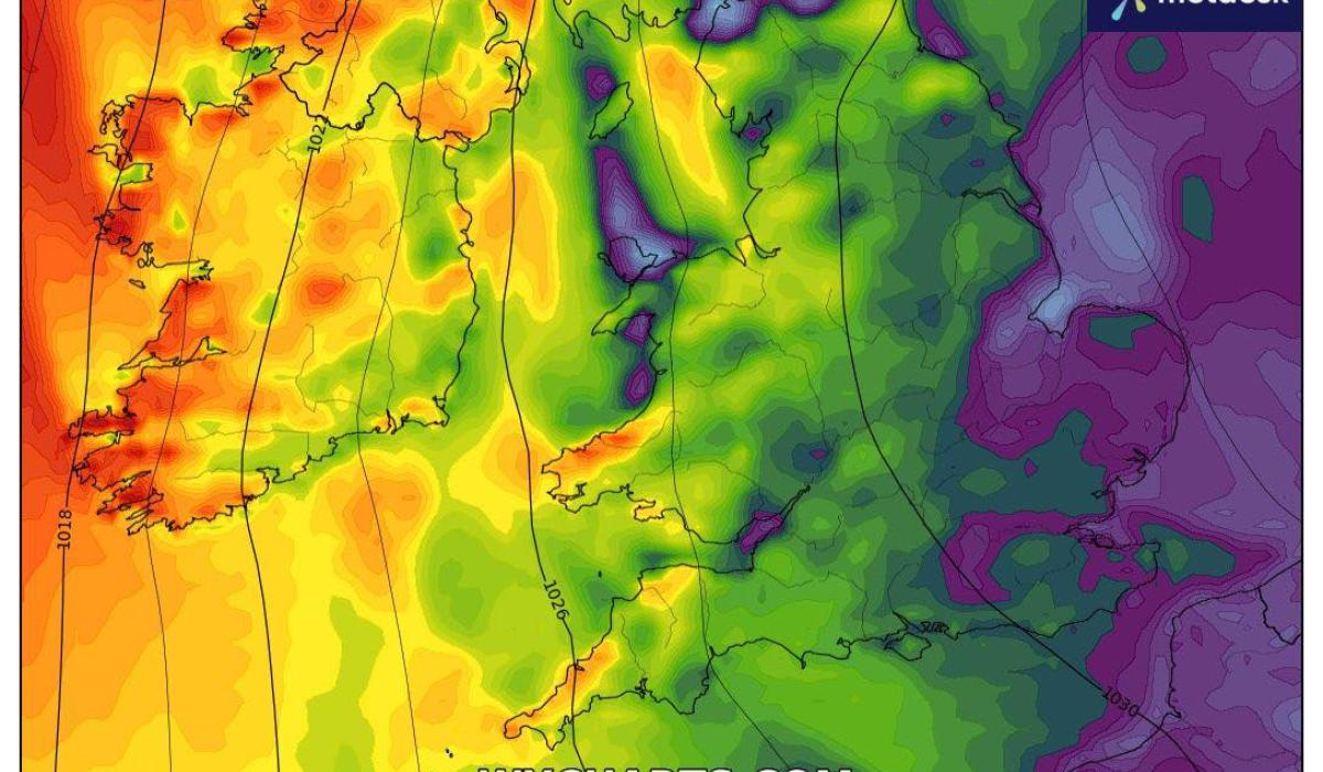 ALERT: Met Éireann's Irish weather forecast for the coming week has ...