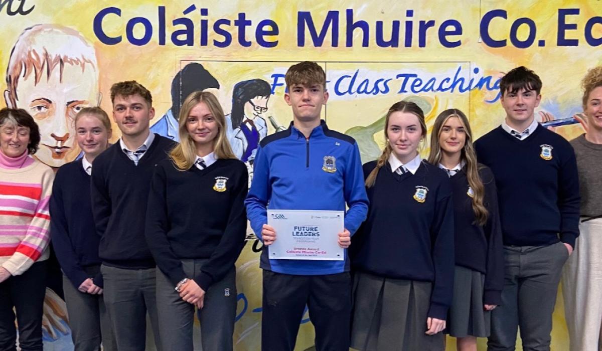 Local Tipperary students receive GAA Future Leaders award - Tipperary Live