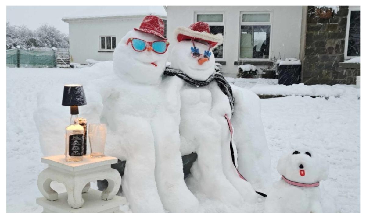 'Nothing like a pint of Guinness' - Hilarious shot of snowmen living ...