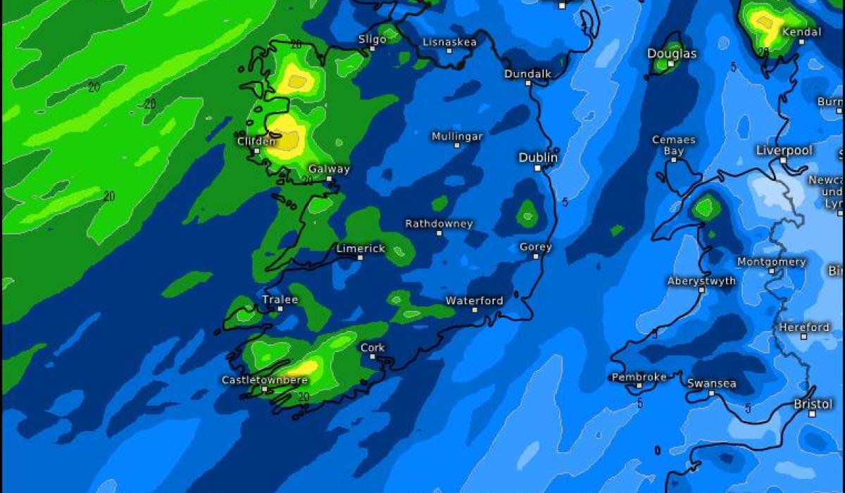 ALERT: Met Éireann's Irish weather forecast for the week ahead has ...