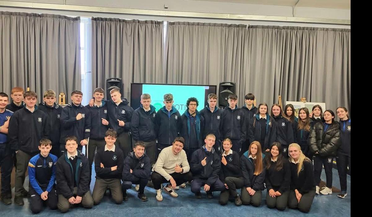 Tipperary students enjoy working with comedian Bernard Casey in comedy ...