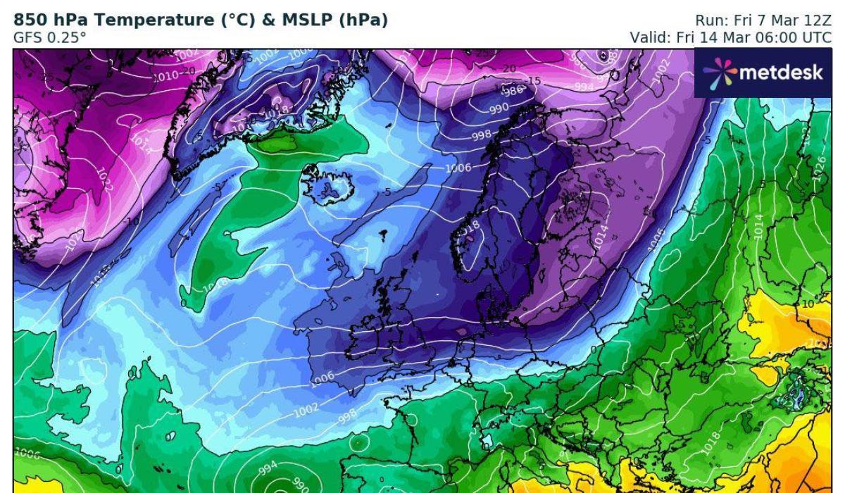 ALERT: Met Éireann's Irish weather forecast for the week ahead is ...