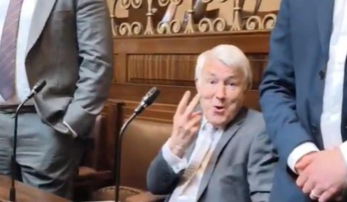 BREAKING: Michael Lowry claims two-fingers gesture taken 'out of ...