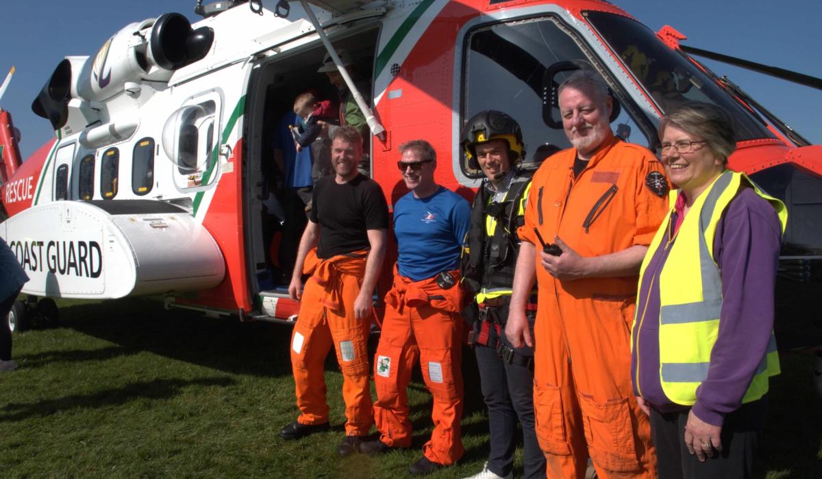 Coast Guard Rescue helicopter crew made flying visit to Tipperary ...