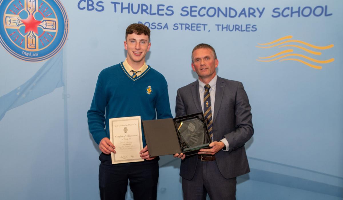 PICTURE: All-Ireland winner named Tipperary school's Sportsperson of ...