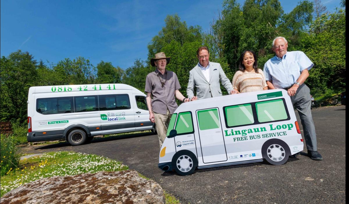 New free minibus service brings visitors to Lingaun Valley's top ...
