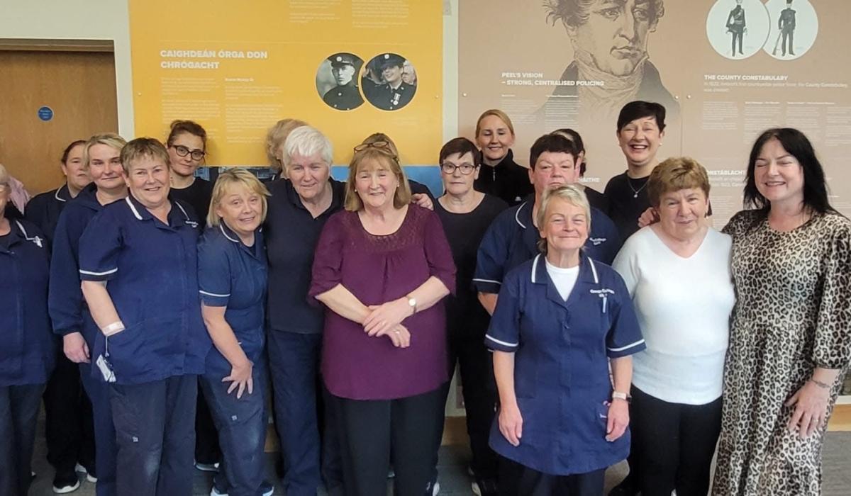 The 'Mop-Wielding Menace', Anne Mulhall, gets a fitting send-off from ...