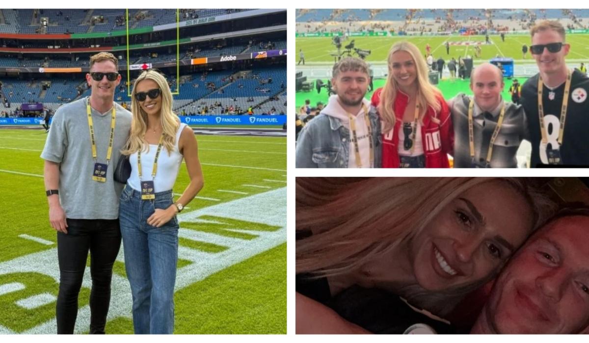 PICTURES: Sharlene Mawdsley and Michael Breen take to Croke Park for ...