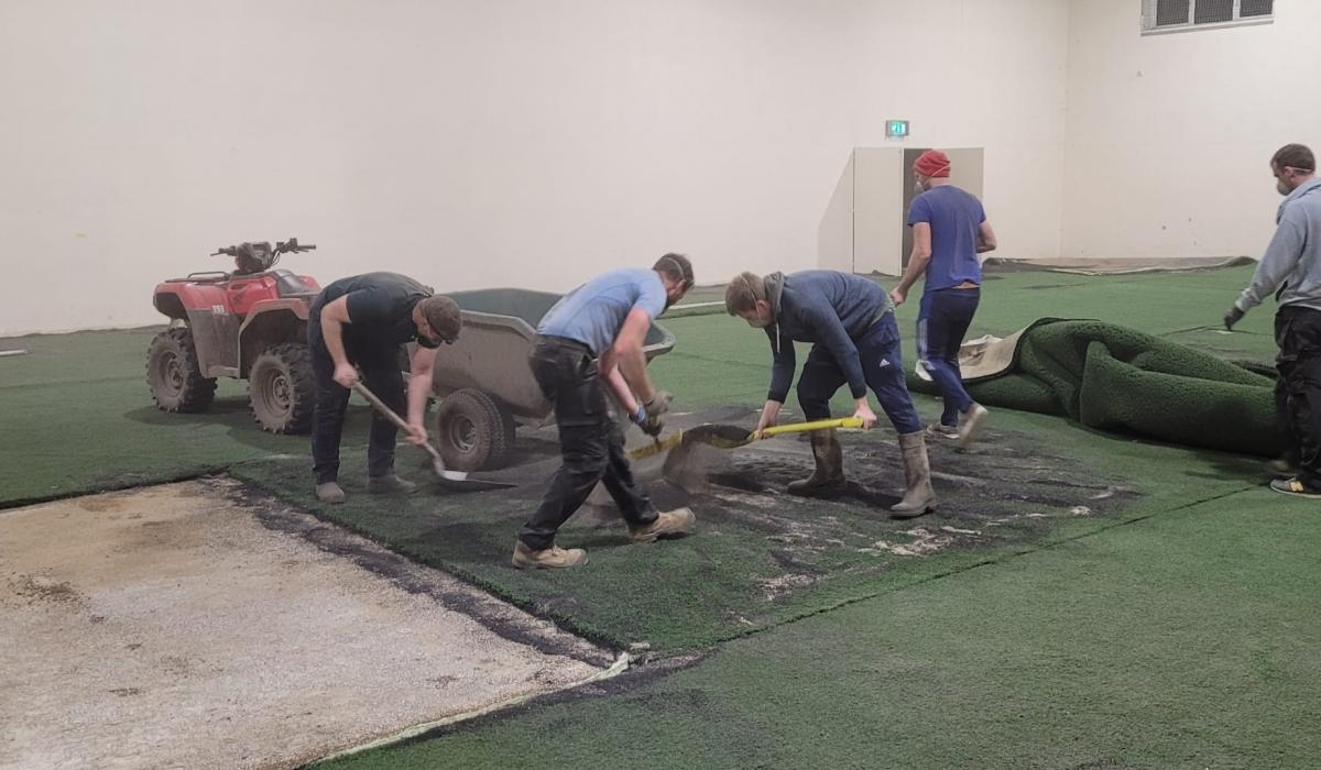 Tipperary company goes over the border to lay brand new indoor astro ...
