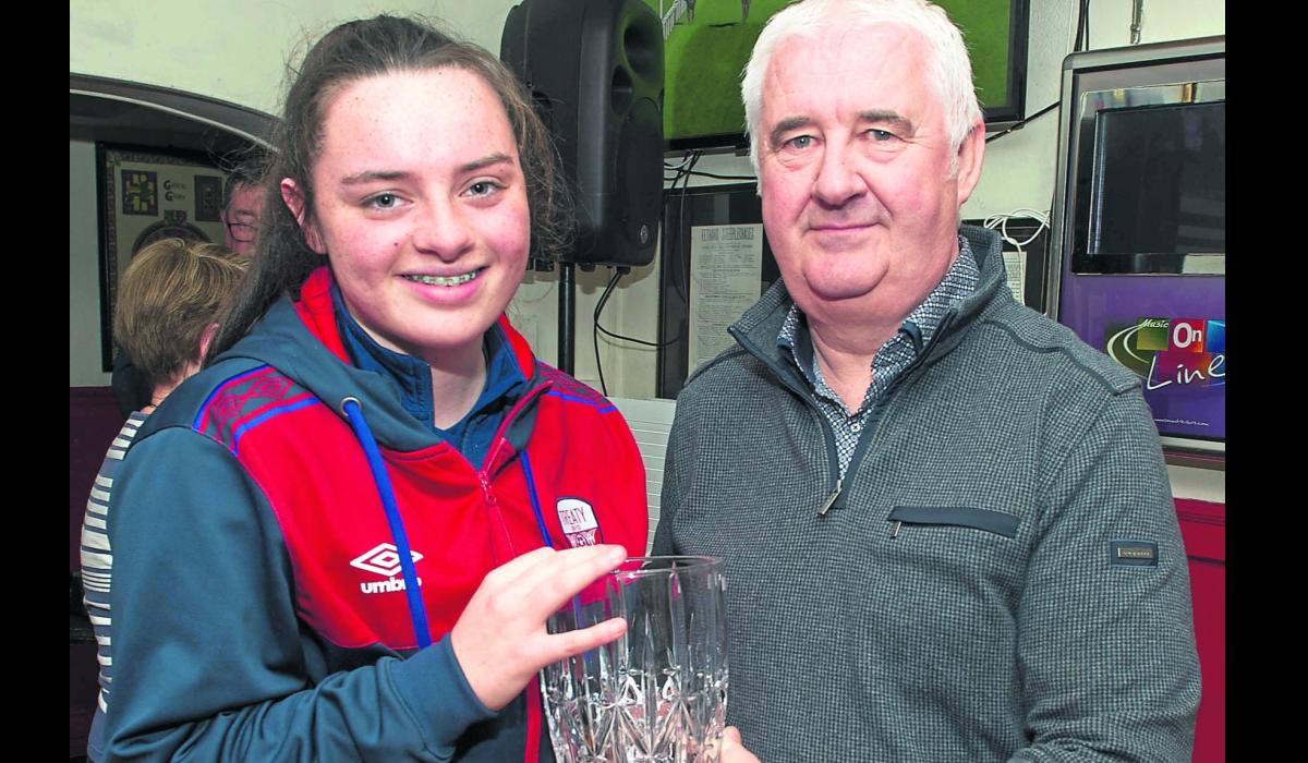 Michaela Lawrence wins monthly sports achievement award in Tipperary ...