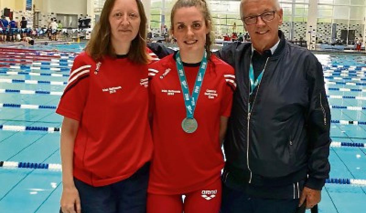Clonmel swimmer Abby Wall wins two silver medals at national ...