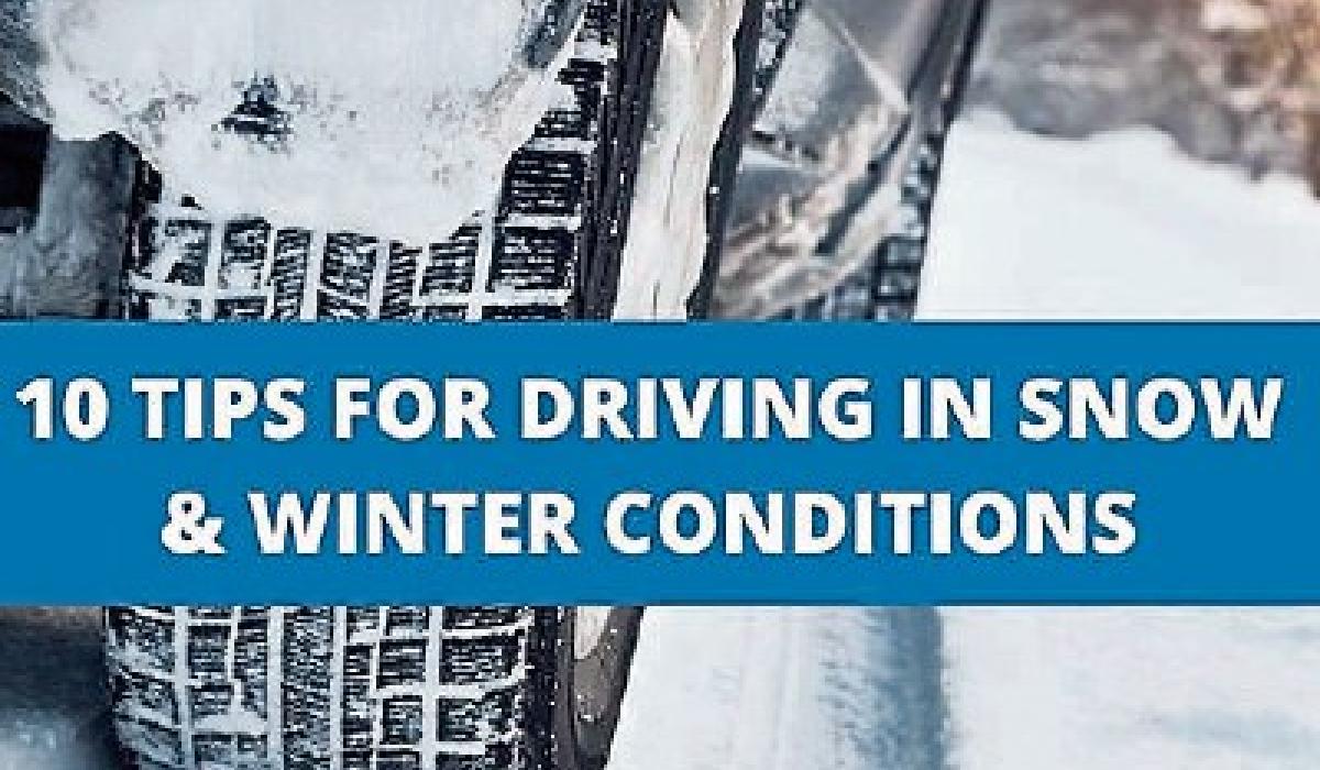 Ten tips for driving in the snow and icy conditions, as temperatures ...