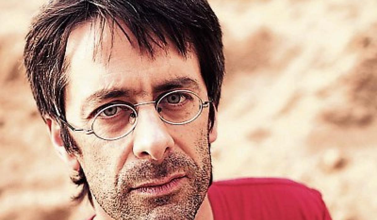 Author Julian Gough joins Michael Durack and Rosin Meaney on stage ...