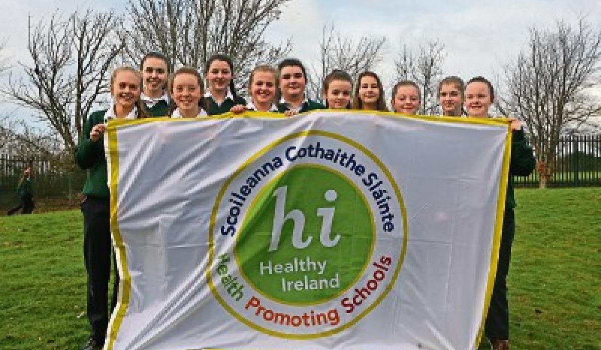 Carrick-on-Suir school award HSE health flag - Tipperary Live