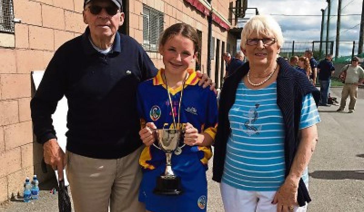 Cashel grandparents present cup to camogie blitz captain Ella ...