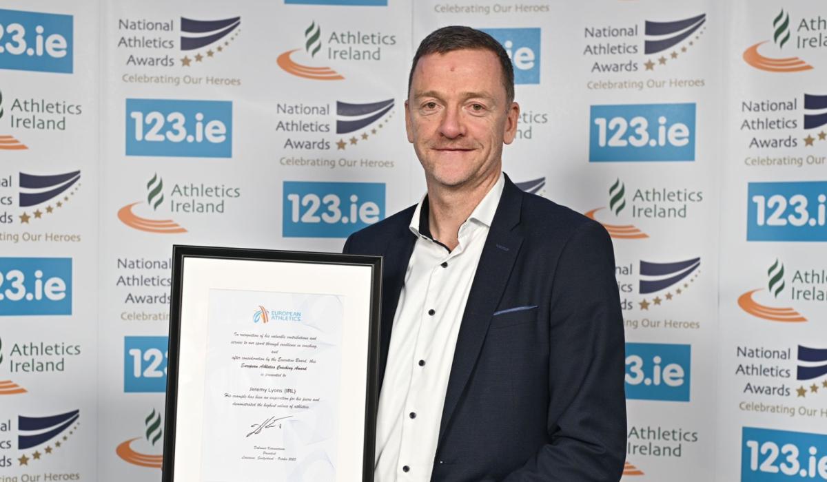 Tipperary man receives European Athletics Excellence in Coaching award - Tipperary Live