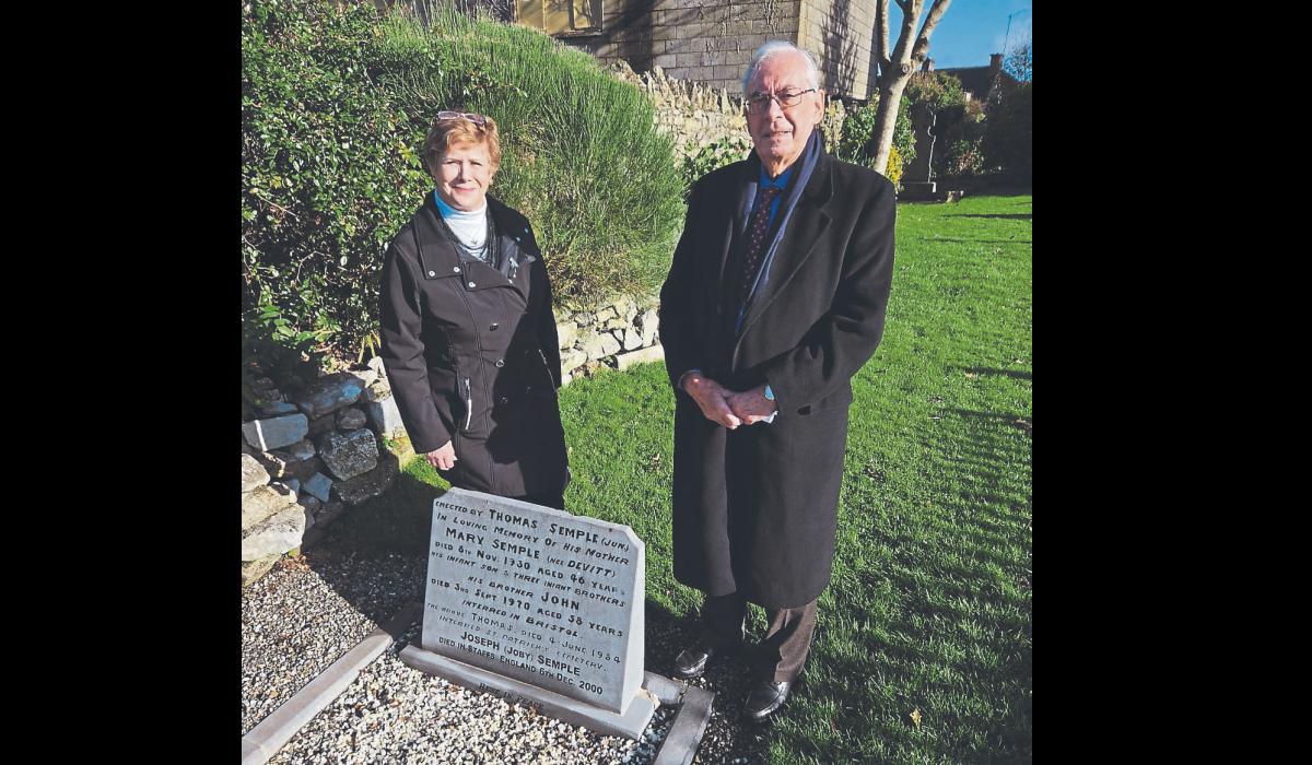 Martin and Jo Semple visit famous Thurles grave of Tipperary hurling ...