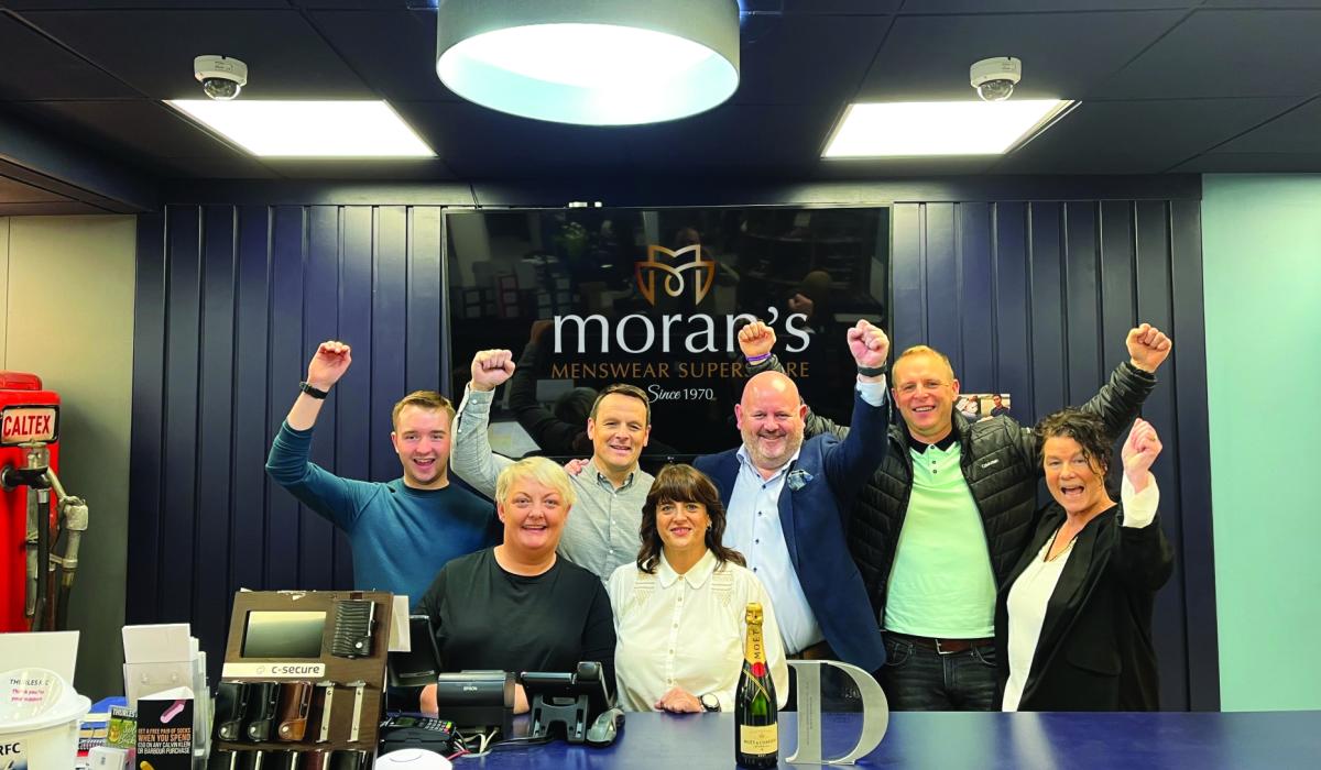 Moran's Menswear, Thurles wins major retail award - Tipperary Live