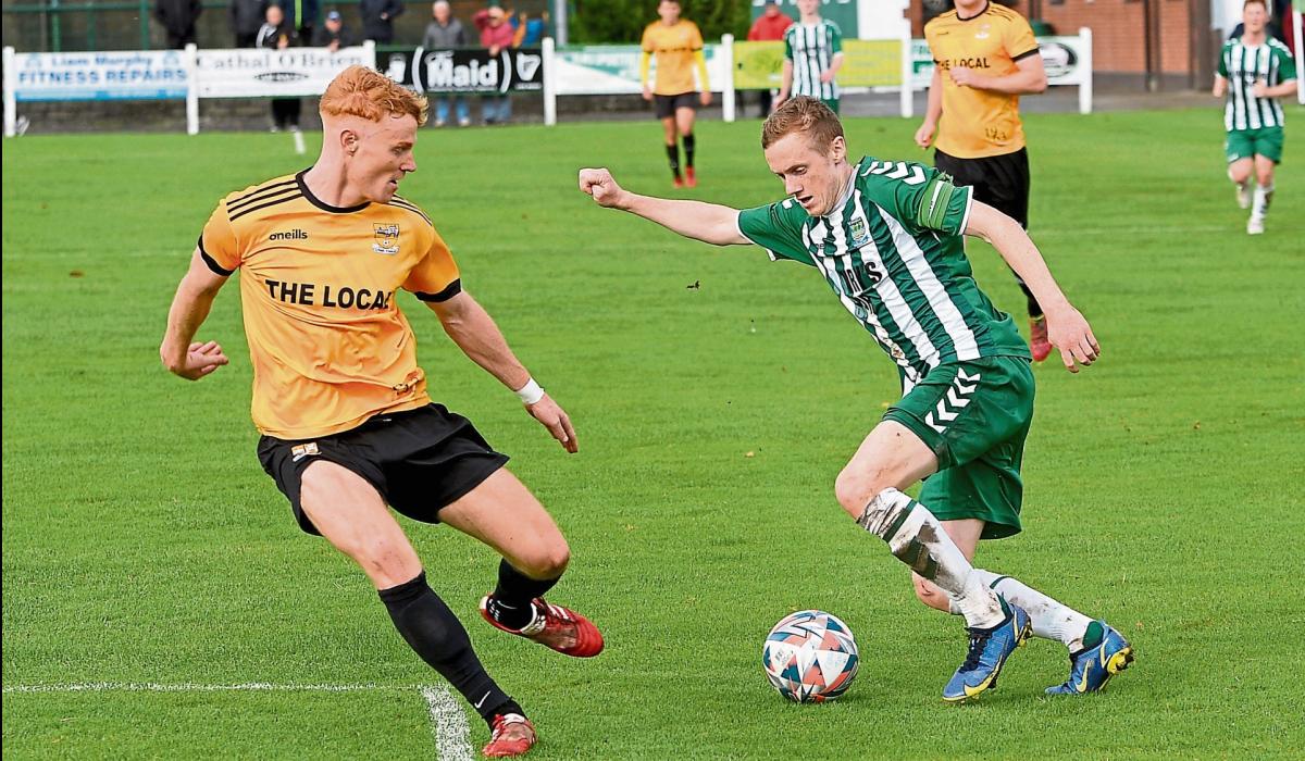 Hat-trick for new boy Rhys O'Regan as Saints hit Ballingarry Albion for ...