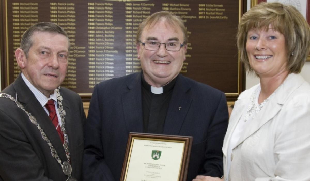 Cashel civic honour for Rev. Philip Knowles - Tipperary Live