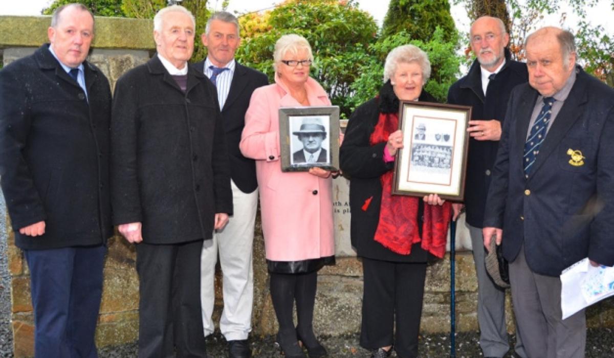 Plaque recalls Clonakenny rugby hero’s exploits - Tipperary Live